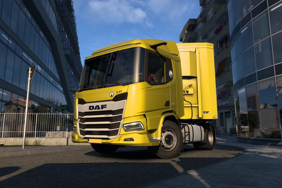 DAF XD first-ever distribution truck in ETS2 | Facts