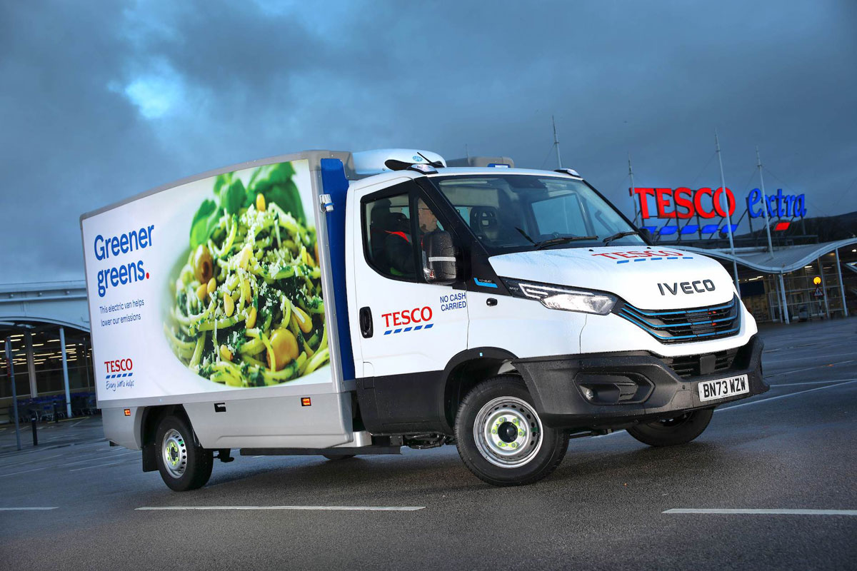Tesco supermarket expands delivery fleet with IVECO | Facts