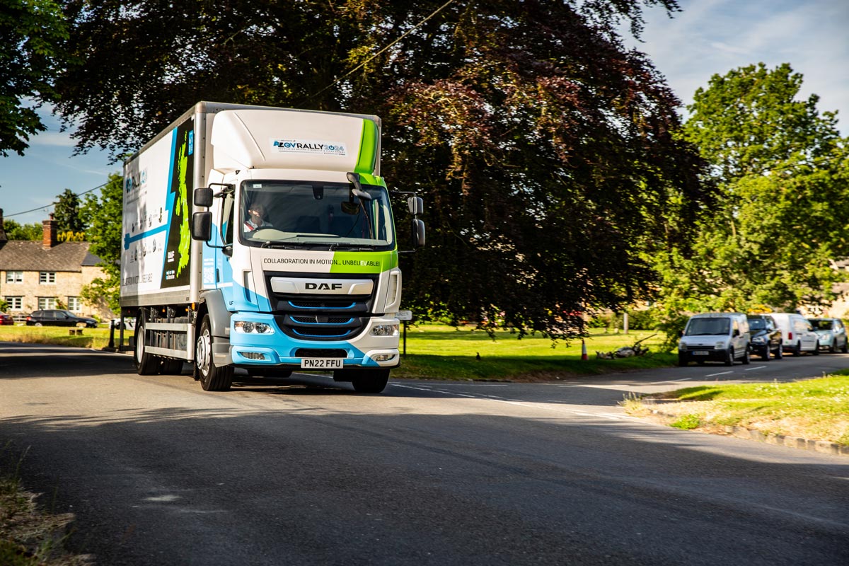 Team DAF departs on EV Rally 2024 | Facts