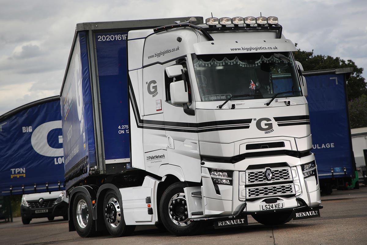 Big G Logistics receive new Renault T480 High