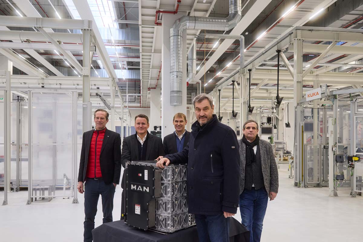 MAN celebrates new battery production facility in Nuremberg | AutoScene