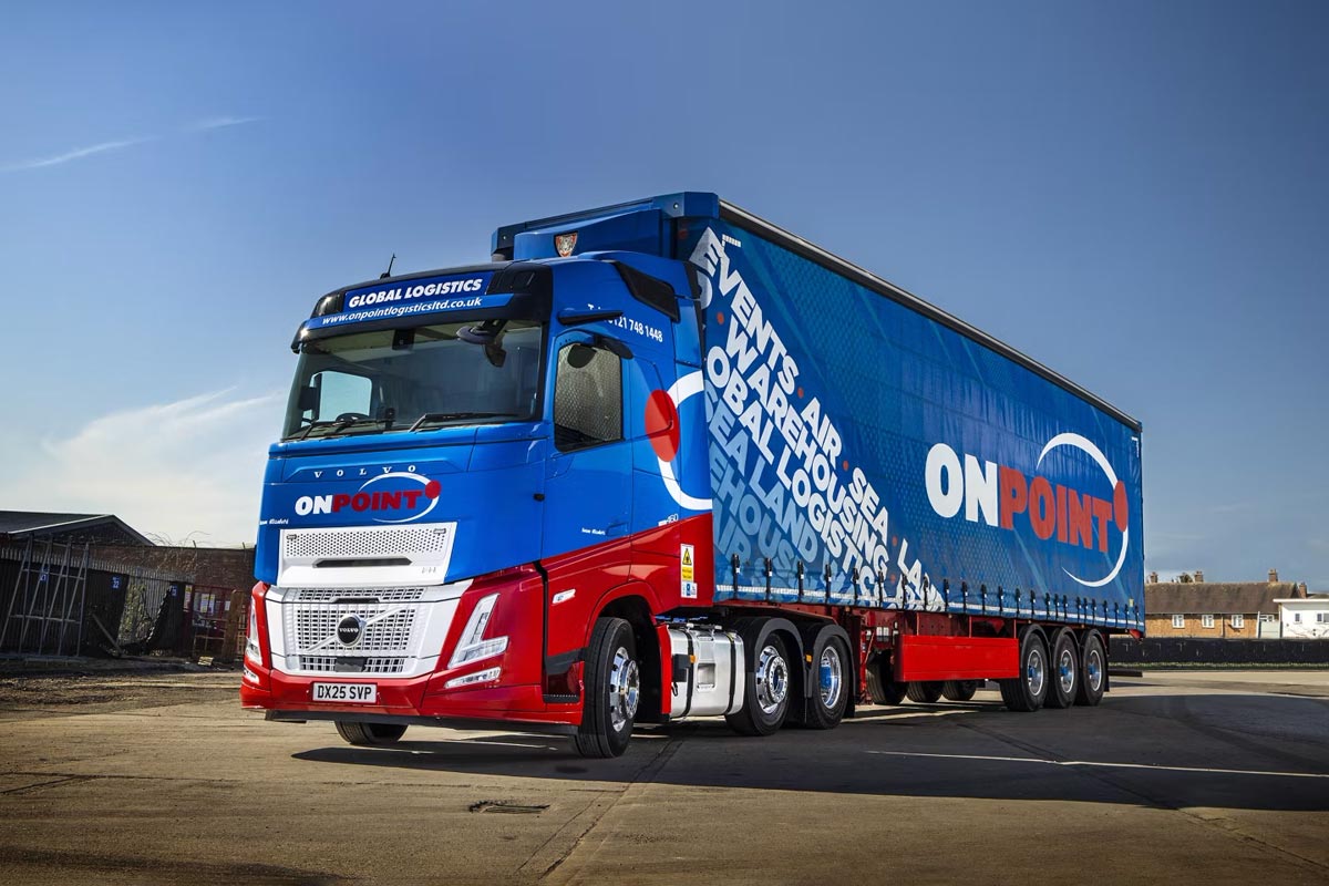 First Volvo FH Aero fuels thirst for more at Onpoint Logistics | Facts