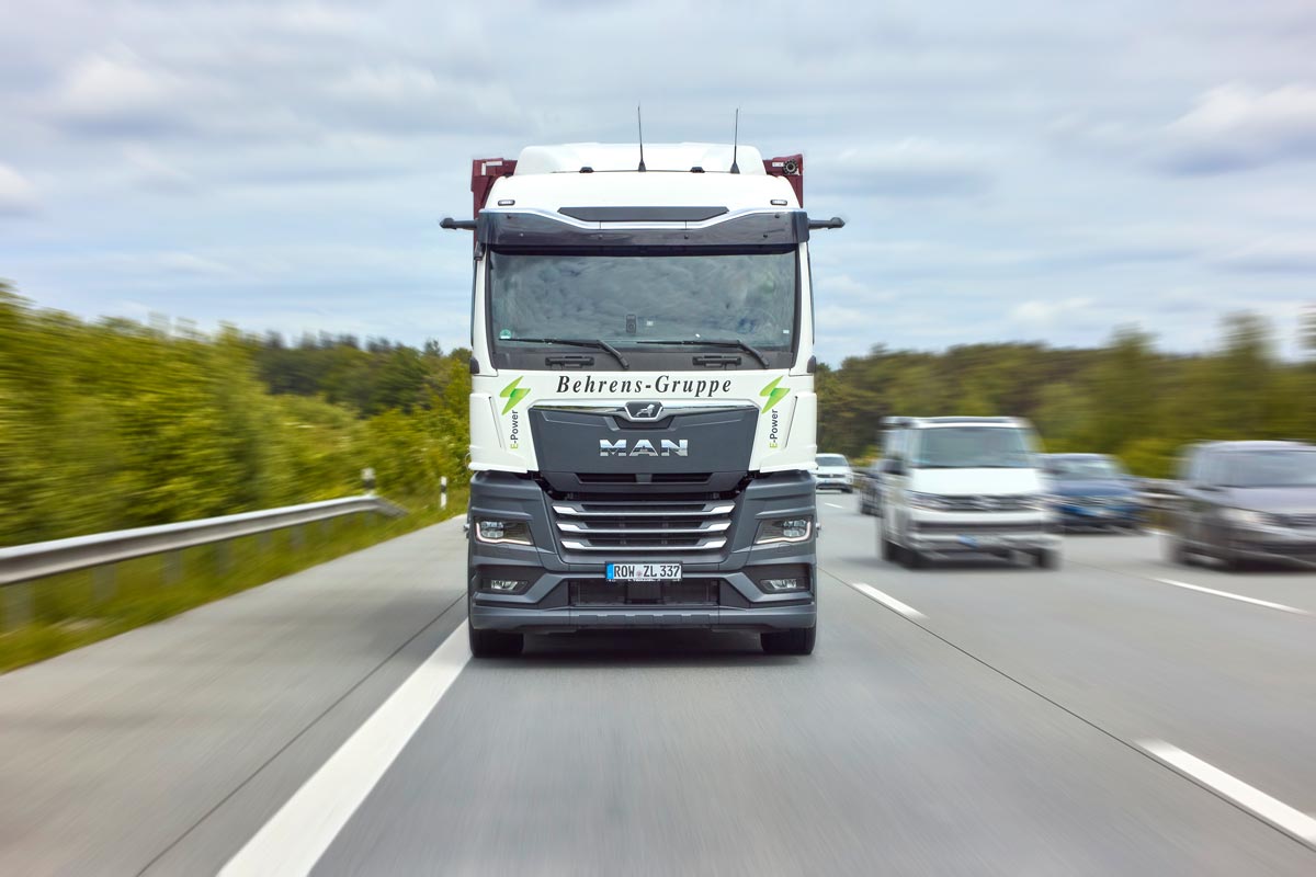 MAN eTGX trucks prove their worth at the Behrens Group | Facts