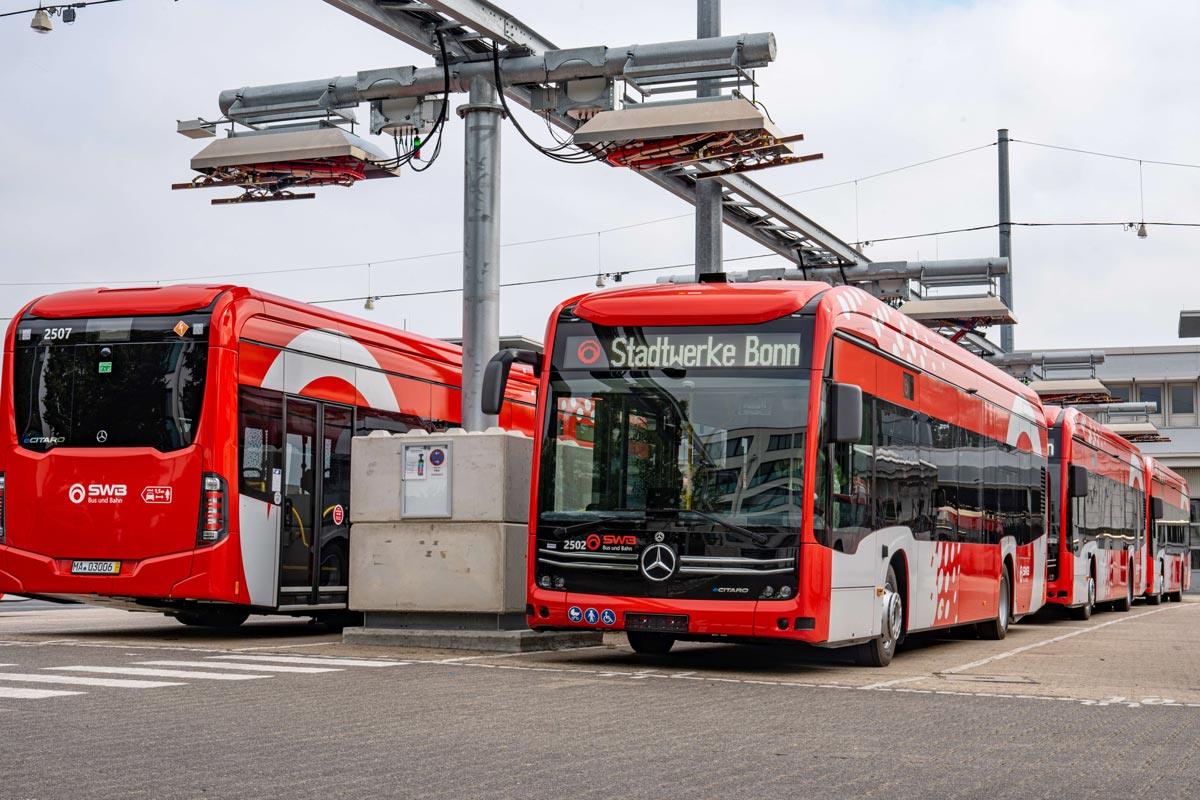 Daimler Buses supplies electric bus charging infrastructure | Facts