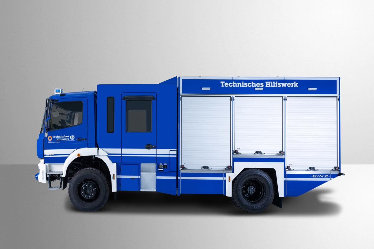 German Federal Agency for Technical Relief receive 75th Atego | Facts