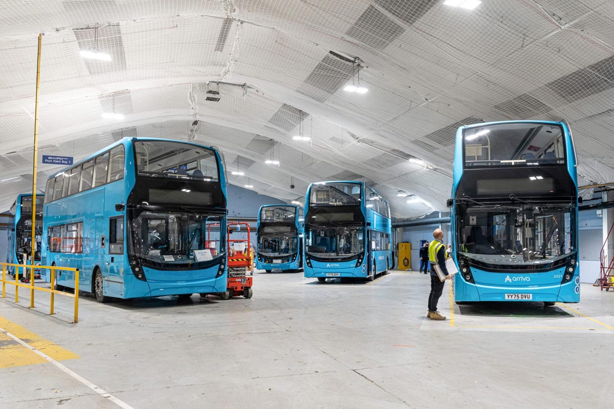 Arriva increases order to 221 Alexander Dennis low-emission buses